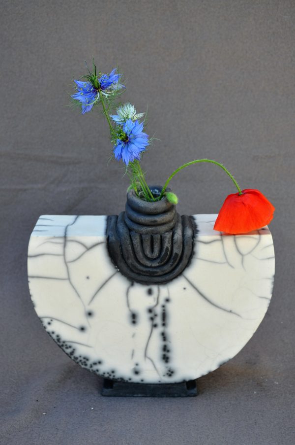 Galerie de pièces et sculptures en raku et raku nu